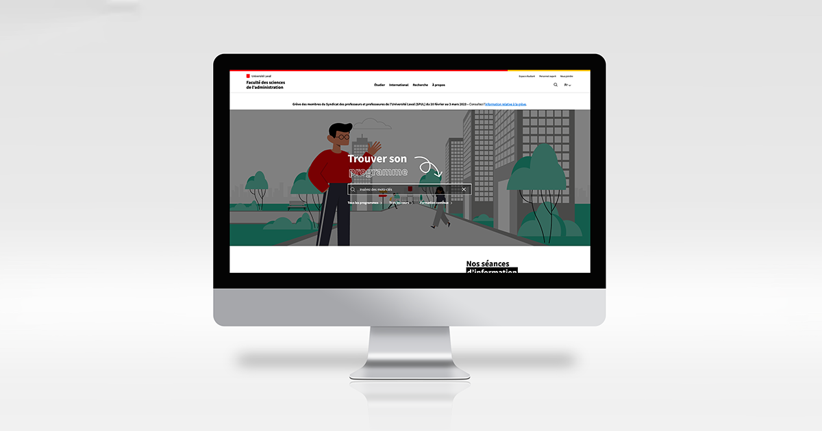 Le site Web de FSA ULaval fait peau neuve! – FSA ULaval